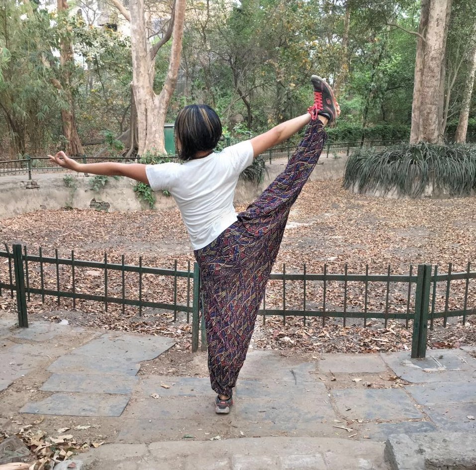 Donna Tshering Lama - Buddha Pants - harem clothes