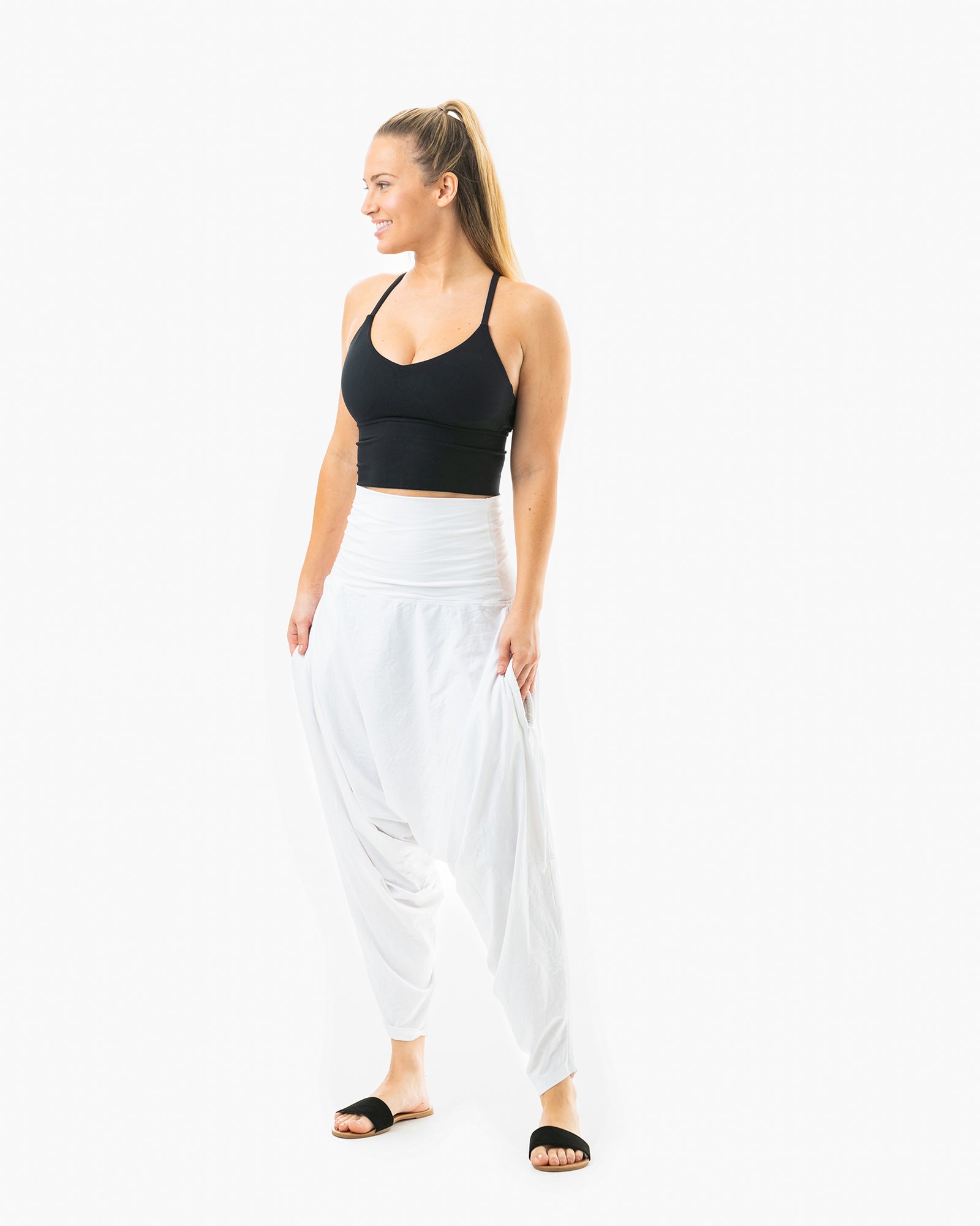 San Fran Organic Bamboo | High waist gypsy pants | Buddha Pants®