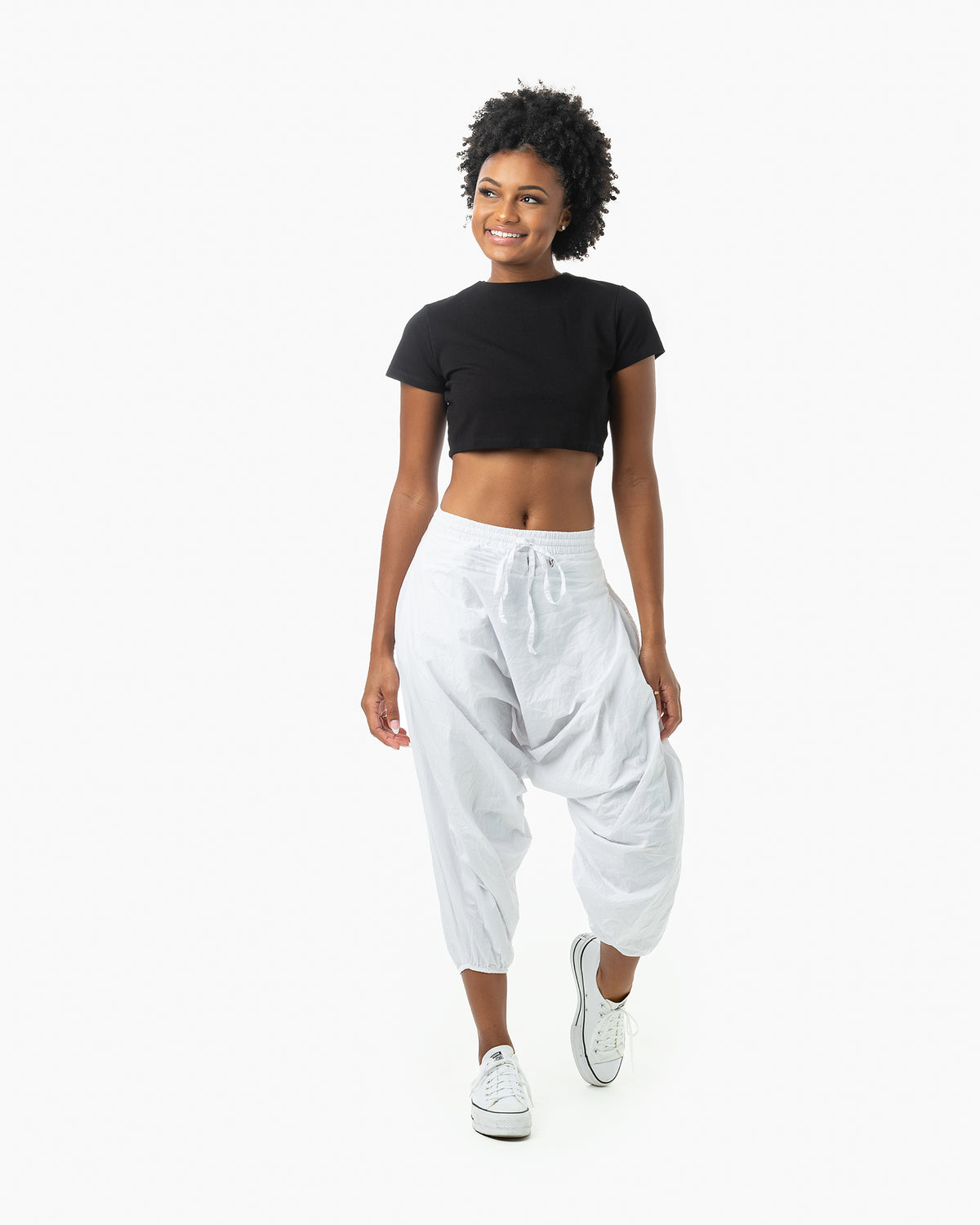 Kundalini Pants | White Harem Pants by Buddha Pants® WITH POCKETS!