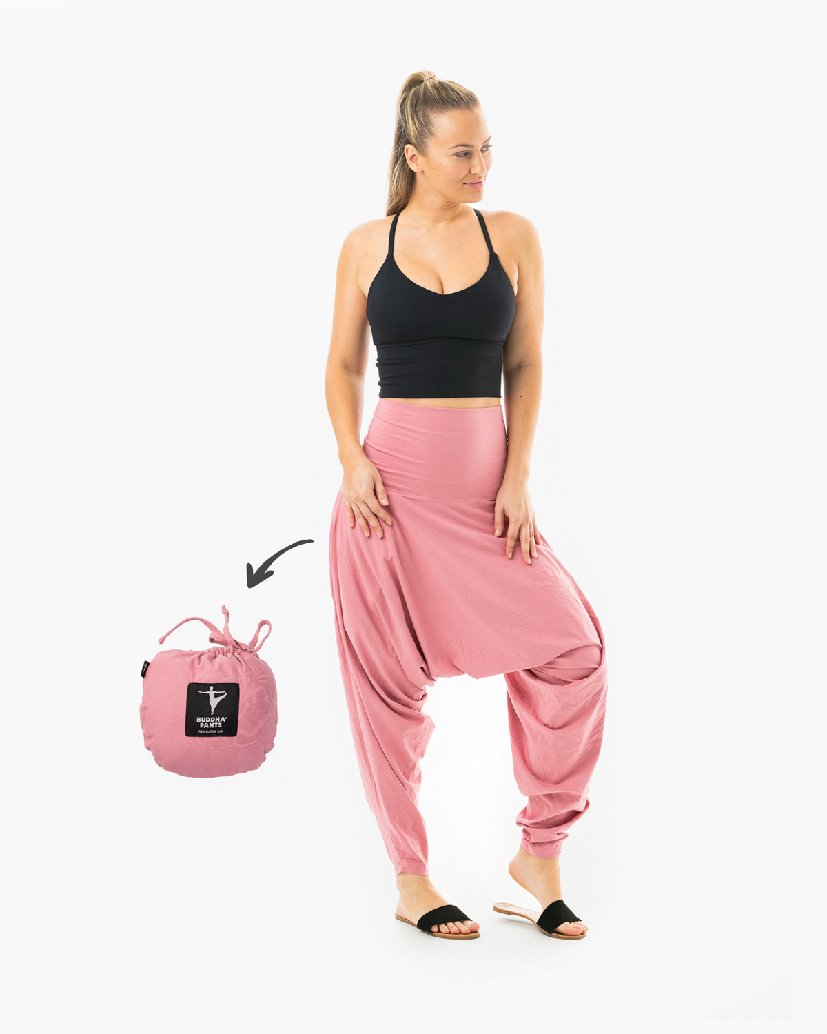 San Fran Organic Bamboo | High waist gypsy pants | Buddha Pants®
